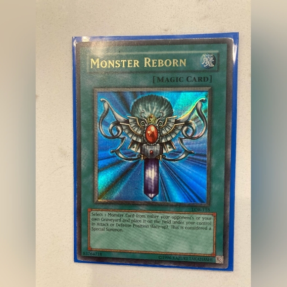 Games | Monster Reborn Yugioh Card Og | Poshmark